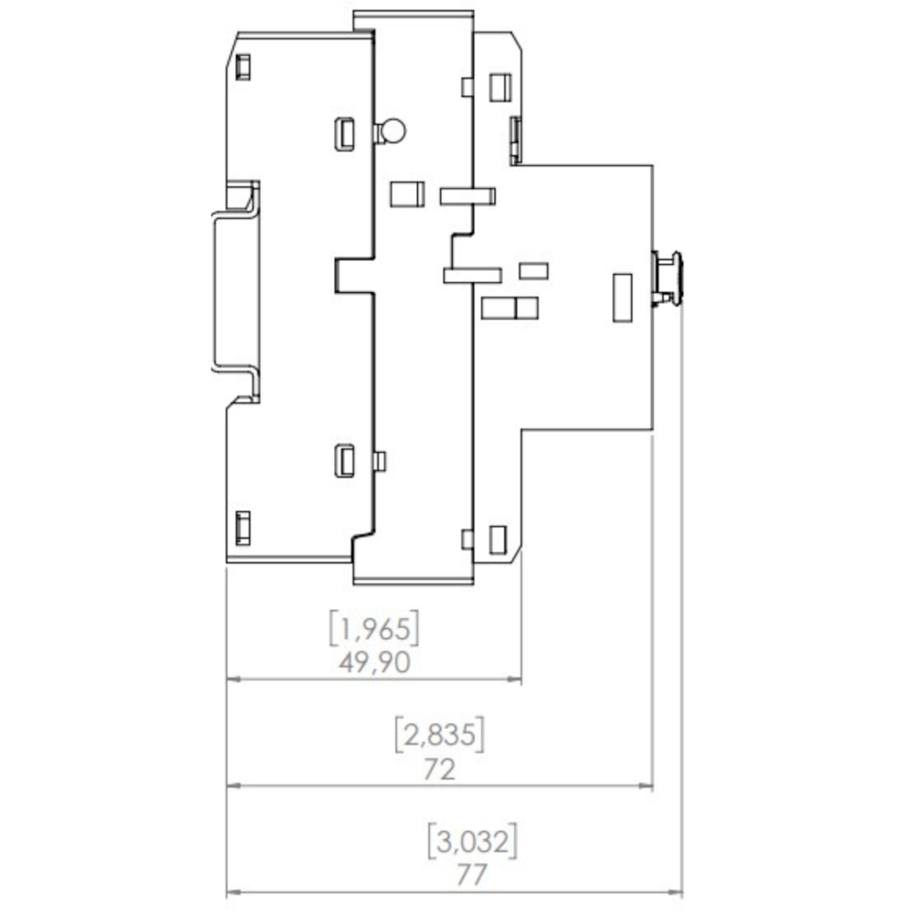 Disjuntor Motor Az 1,6-2,5A MPW18-3-D025 Weg - Loja Roma