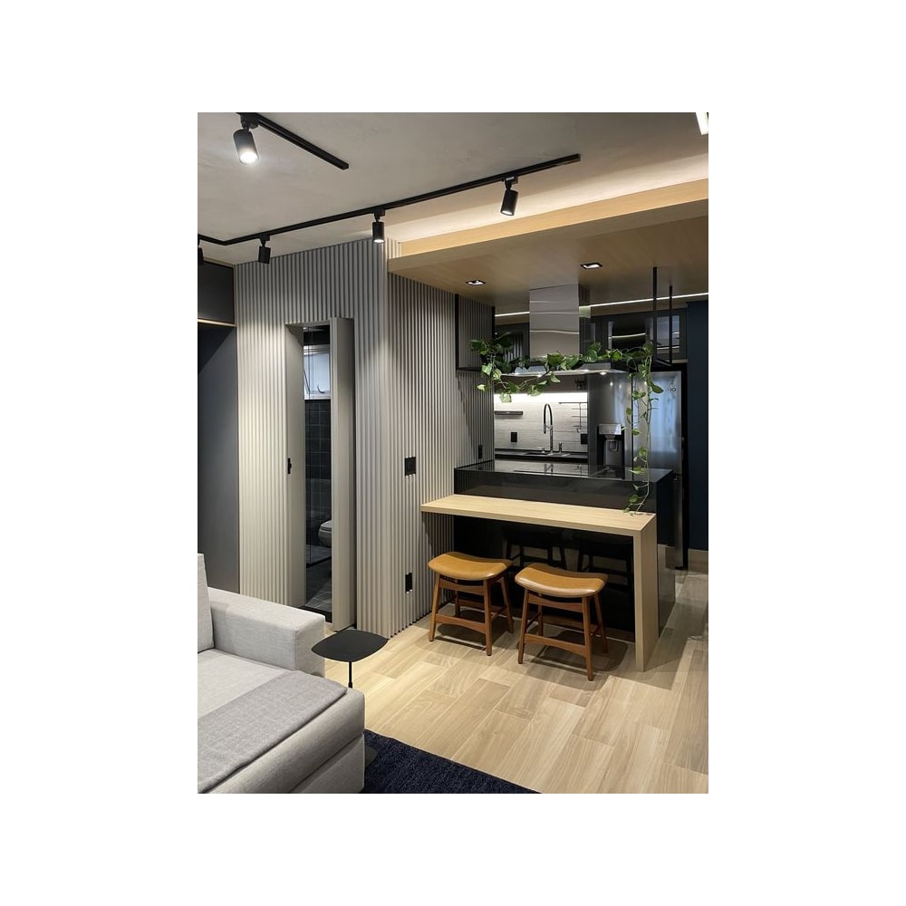 Módulo Interruptor Sleek Ebony Intermediário 10A 250V Preto Margirius ...